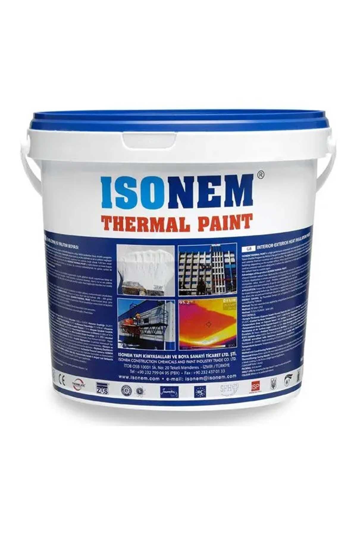 Isonem Thermal Paint - İç ve Dış Cephe Yalıtım Boyası | Nalport